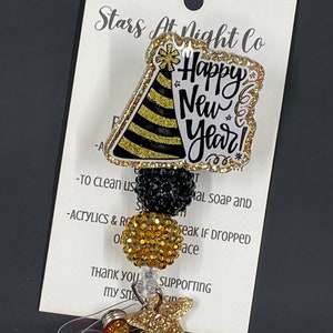 Happy New Year Badge Reel, NYE Badge Reel, Happy New Year Badge Reel ...