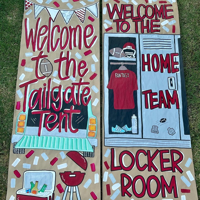 Tailgate Banner - Etsy