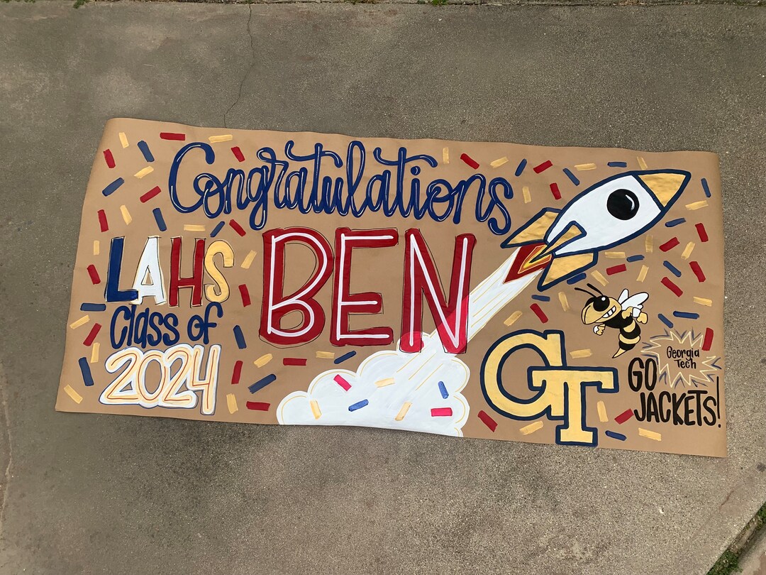 Butcher Sign Kraft Paper Banner | Custom | Hand Painted | Party Banner ...