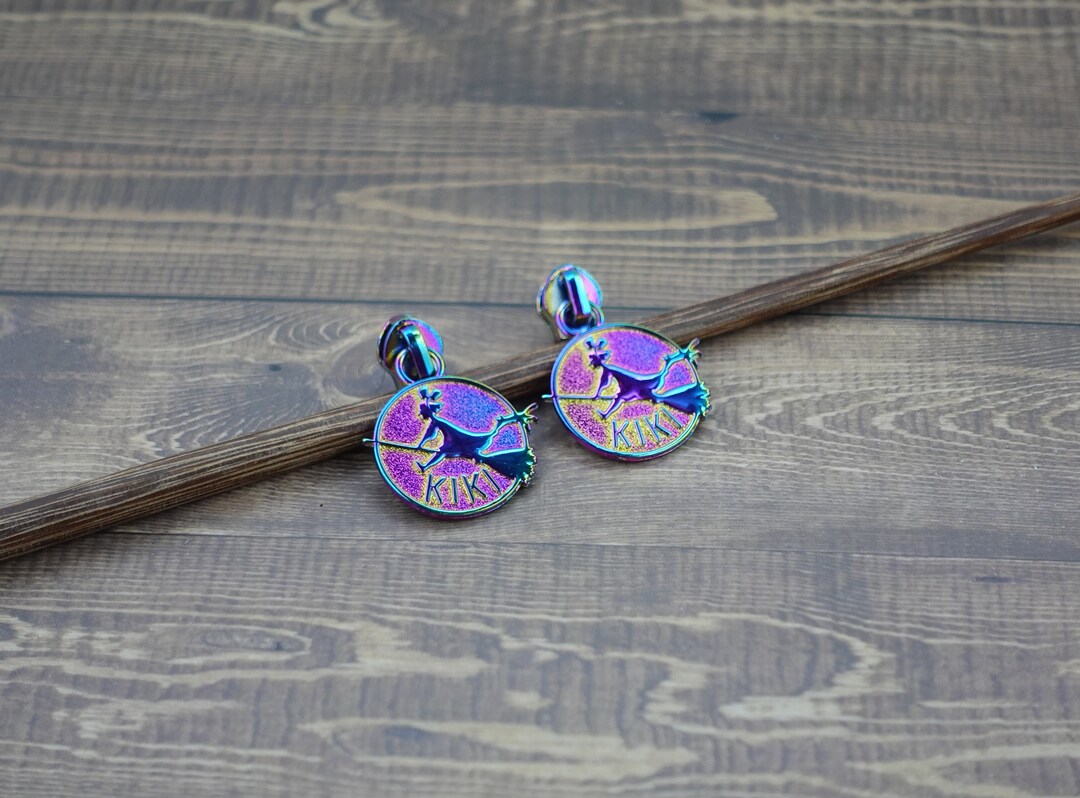 Kiki Delivery Service Rainbow Circle Zipper Pulls Size 5 - Etsy