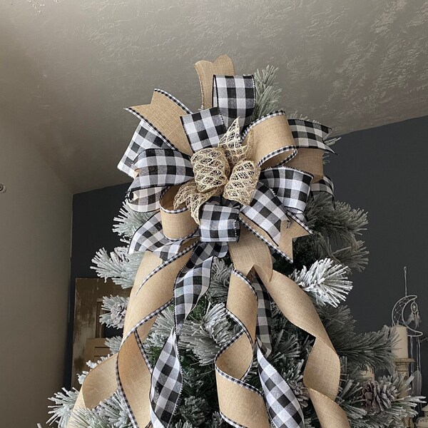 Rustic Tree Topper - Etsy