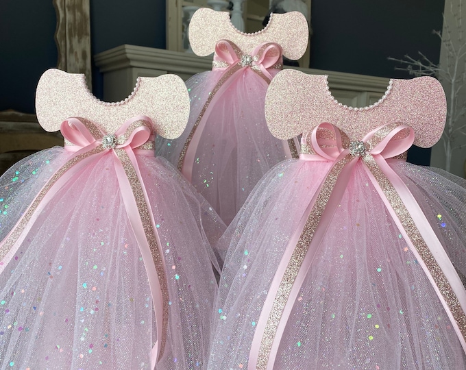 Mason Jar Tutu Centerpiece, Baby Shower Centerpiece, Party Decor, Table ...