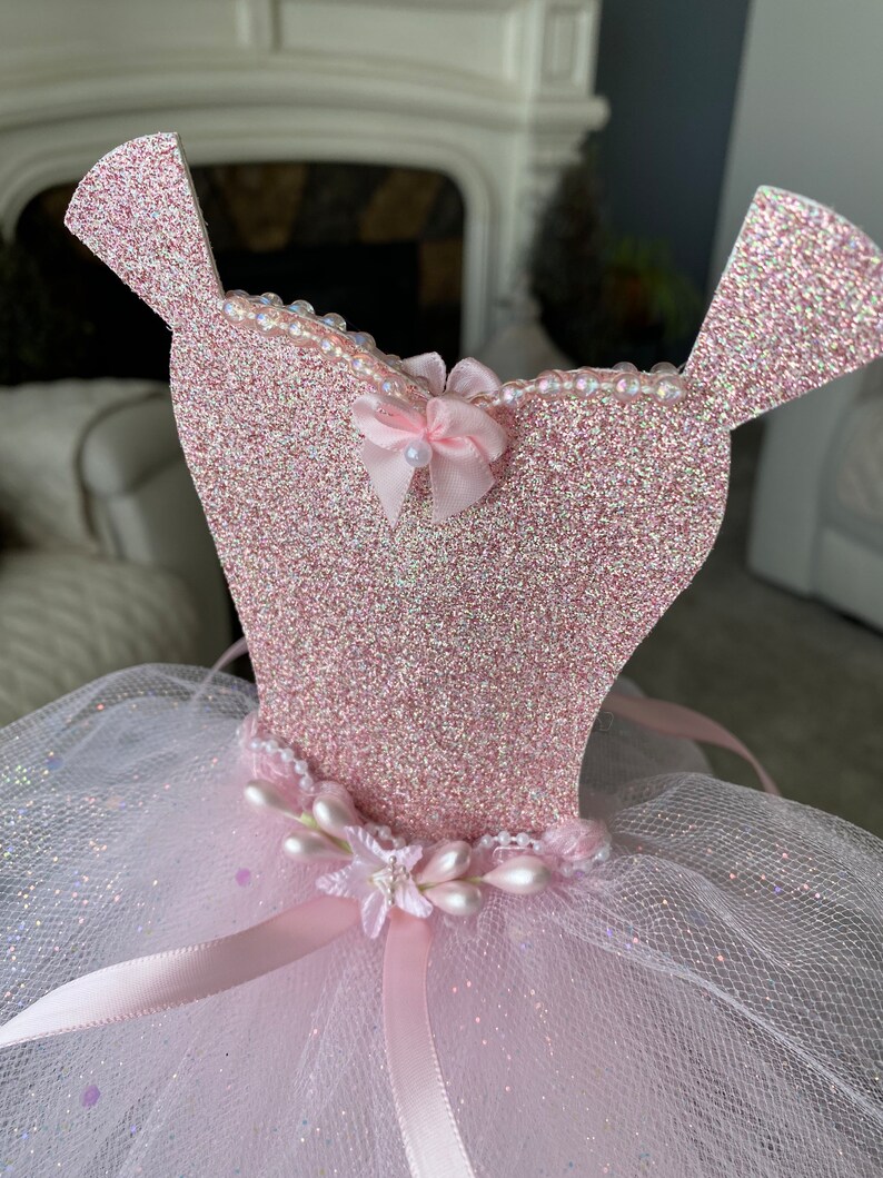 Quinceanera Centerpiece Pink Tutu Centerpiece Princess - Etsy