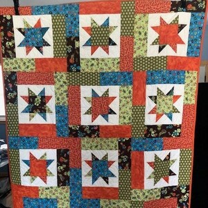 Lucky Stars-turtle Talk Quilt - Etsy