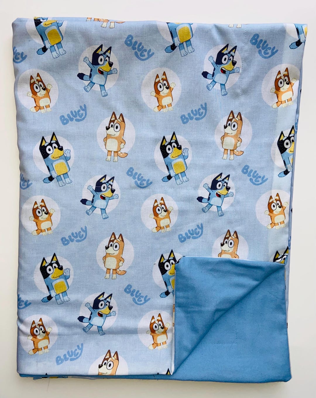 Sensory Bluey Child WEIGHTED BLANKET 4 Lbs. Handmade New Free Shipping ...