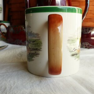 Rare Spode 'the Hunt' Coffee Mug(s) ~ Green Trim, Taking the Lead ...