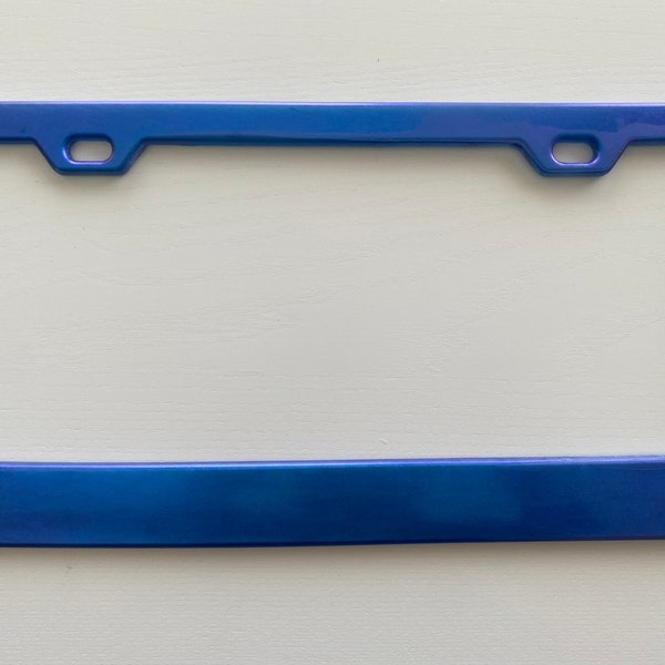 Purple License Plate - Etsy