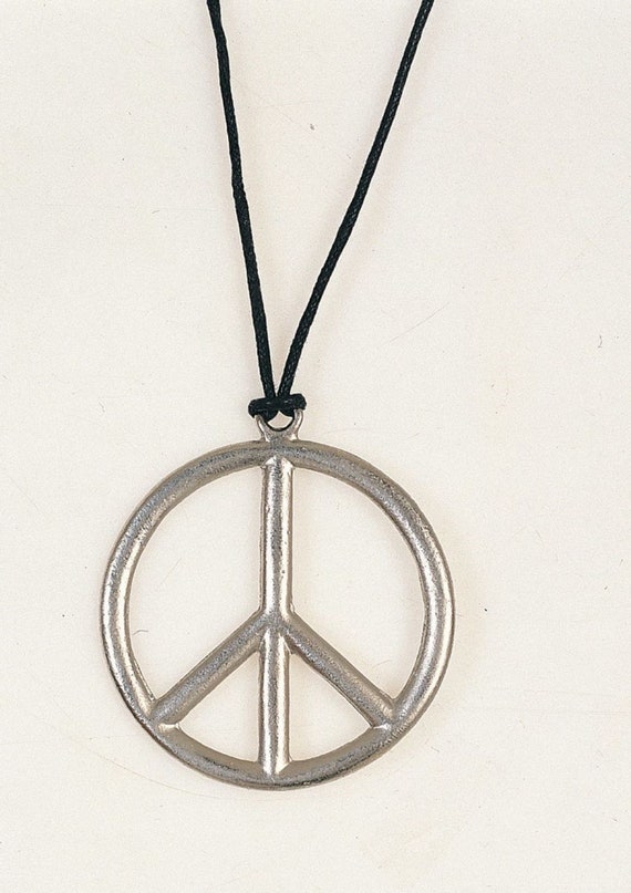 Peace Sign Pendant metal Peace Pendant Peace Symbol Pendant - Etsy