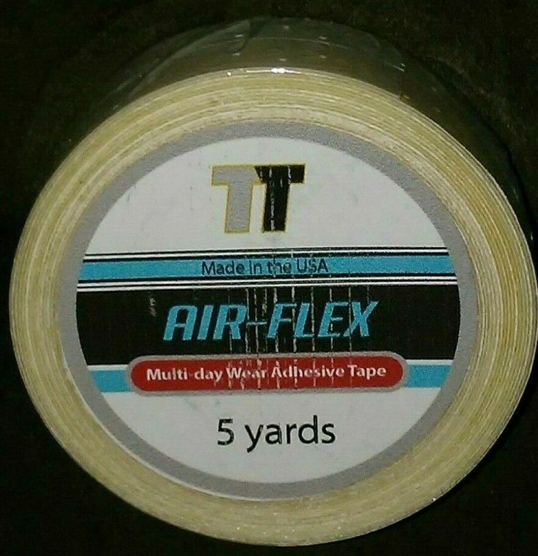Airflex Wig Adhesive Tape: Double Sided, Long-lasting (3/4" X 5 Yards ...