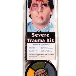 Theatrical Severe Trauma SPFX Makeup-up Special Effects Kit-theater ...