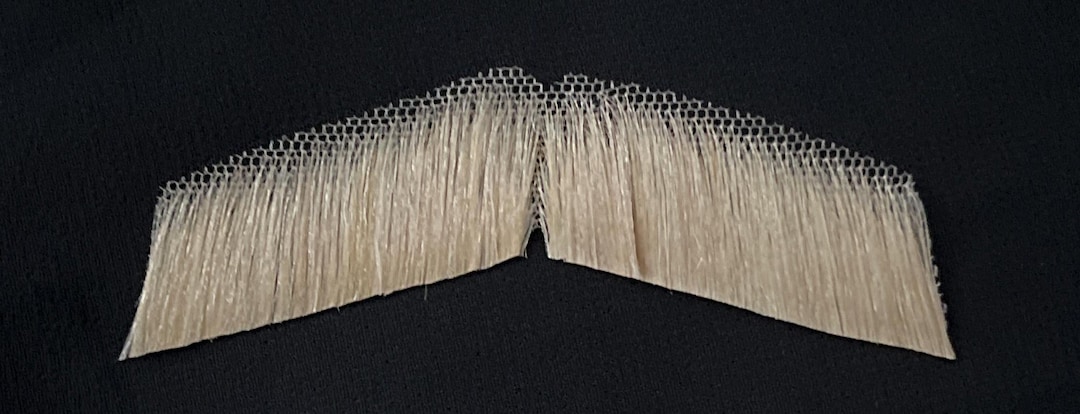 Theatrical Gentlemen's Mustache-100% Human Hair Fake Moustache ...