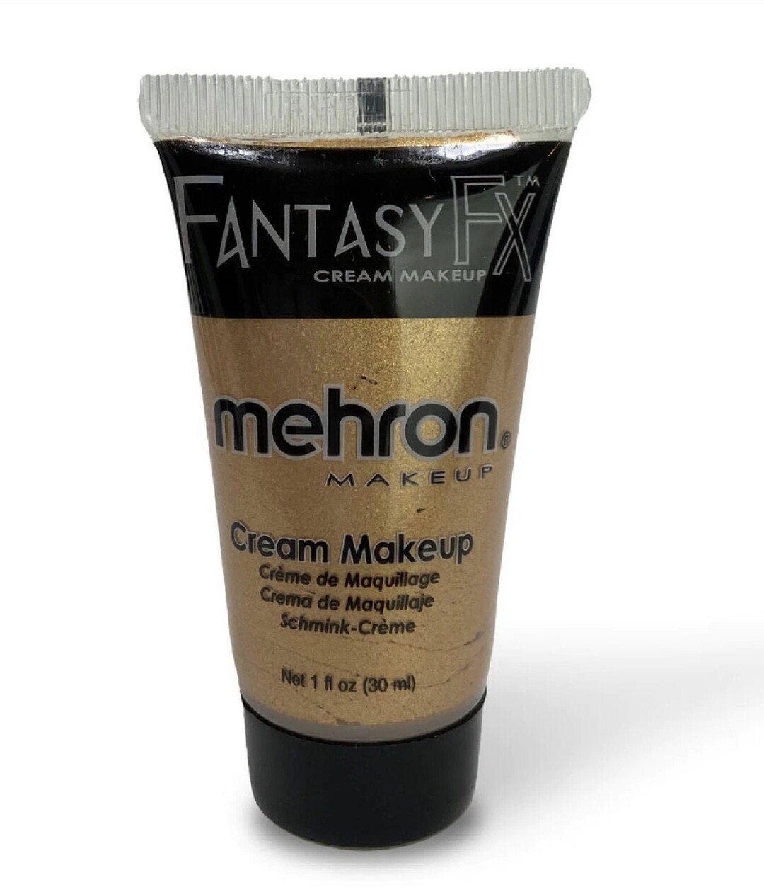 Gold Mehron Fantasy FX Cream Makeup: Vegan Body & Face Paint (1oz) - Etsy