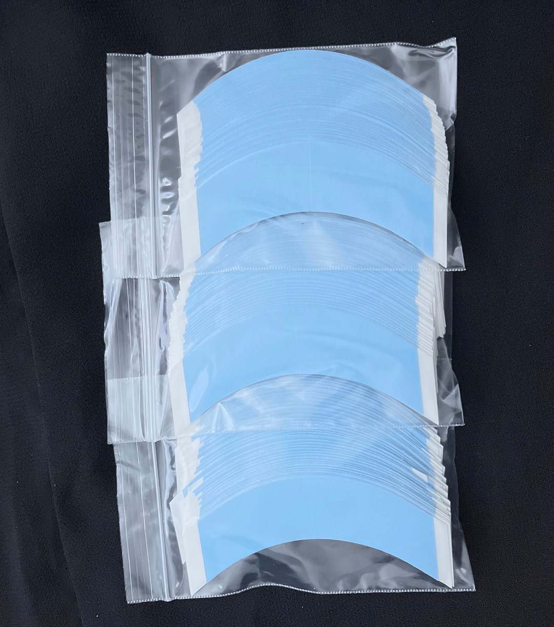 Wig Adhesive Blue Liner Tape CC Contour 108 Pcs -double Sided Clear ...