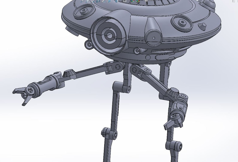 ID10 Inspired Star wars Seeker droid Digital File v5.0 | Etsy