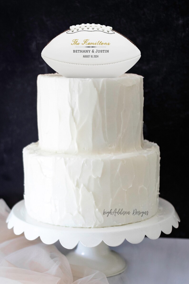 Football Wedding Decor for Reception Table for Groom Wedding - Etsy