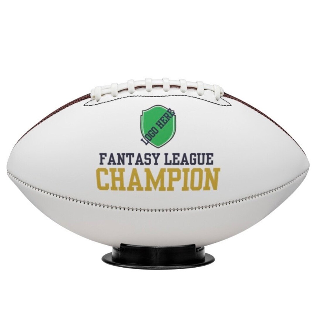 Custom Football for Fantasy Football Trophy Fantasy Football Gifts ...