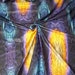 Blue Purple Yellow Snake Skin Python 4 Way Stretch Spandex Fabric by ...
