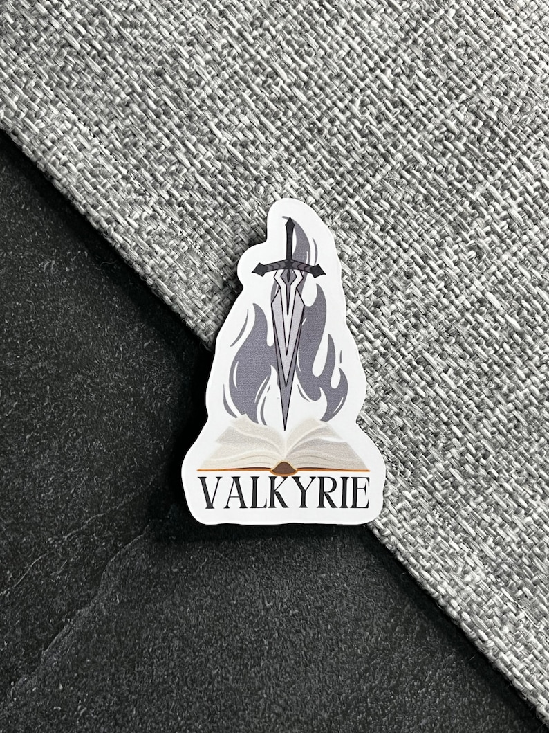 OFFICIALLY LICENSED ACOTAR Valkyrie Sticker - Etsy