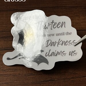 Throne of Glass - the Thirteen Sticker - Officially Licensed - Etsy