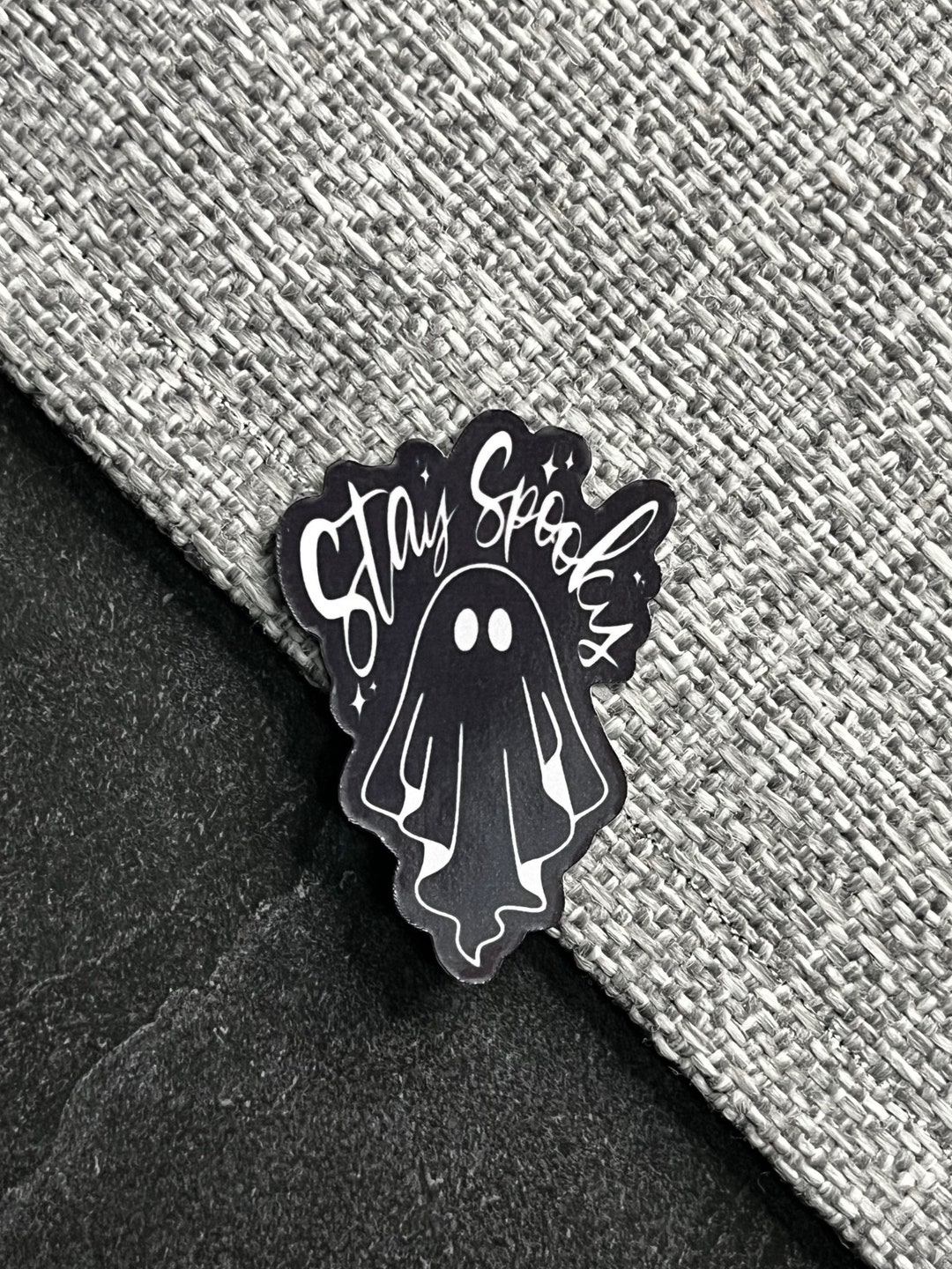 Stay Spooky Ghost Sticker - Etsy
