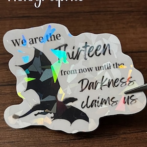 Throne of Glass - the Thirteen Sticker - Officially Licensed - Etsy