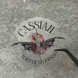 ACOTAR - Cassian Sticker - OFFICIALLY LICENSED - Etsy