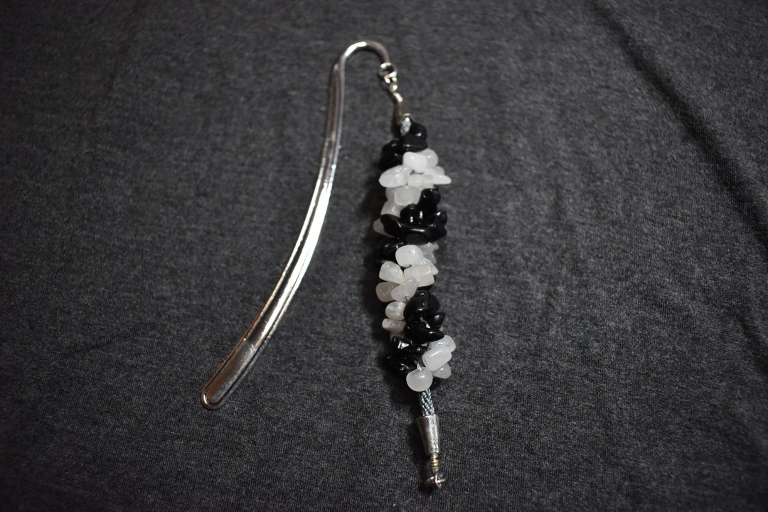 Custom Two Color Spiral Gemstone Bookmark - Etsy
