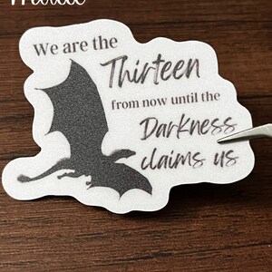 Throne of Glass - the Thirteen Sticker - Officially Licensed - Etsy