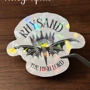 ACOTAR - Rhysand Sticker - OFFICIALLY LICENSED - Etsy
