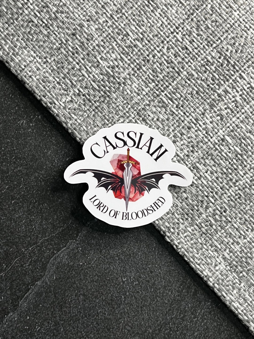 ACOTAR - Cassian Sticker - OFFICIALLY LICENSED - Etsy