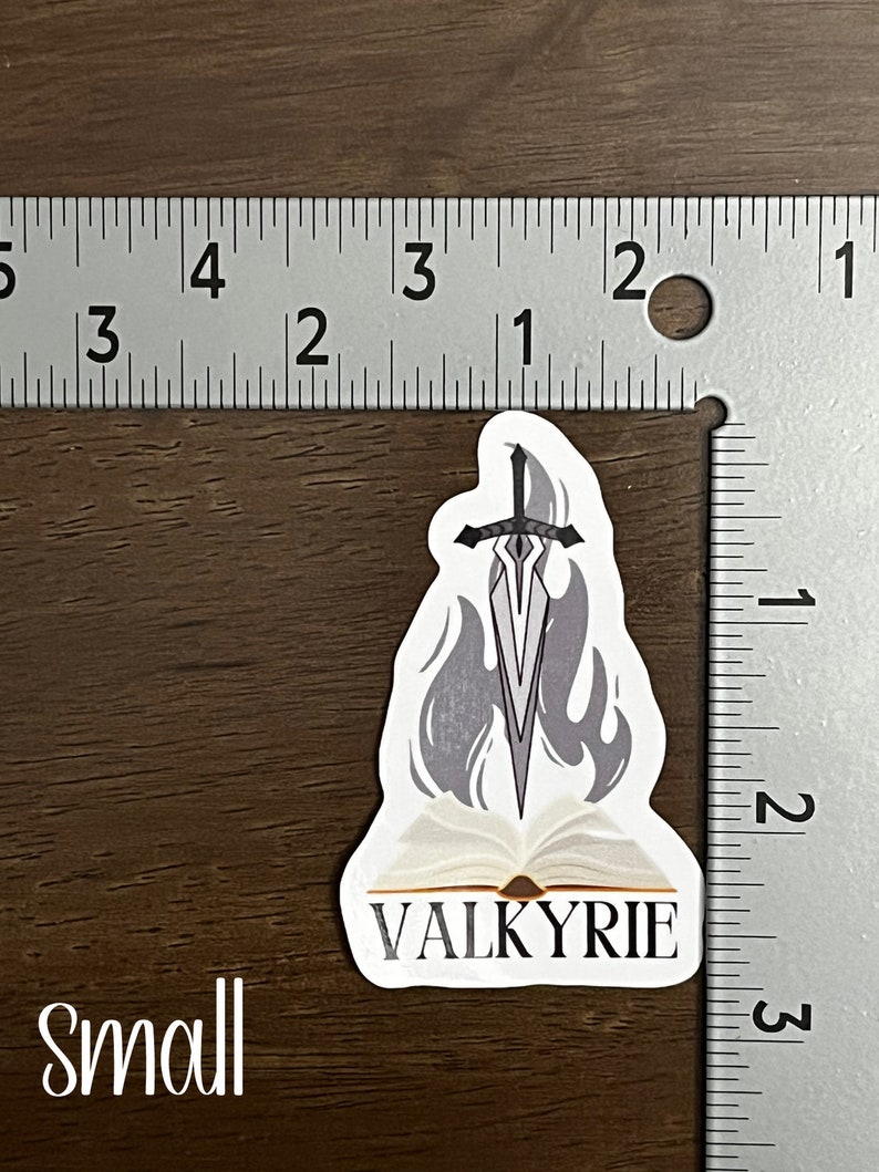 OFFICIALLY LICENSED ACOTAR Valkyrie Sticker - Etsy