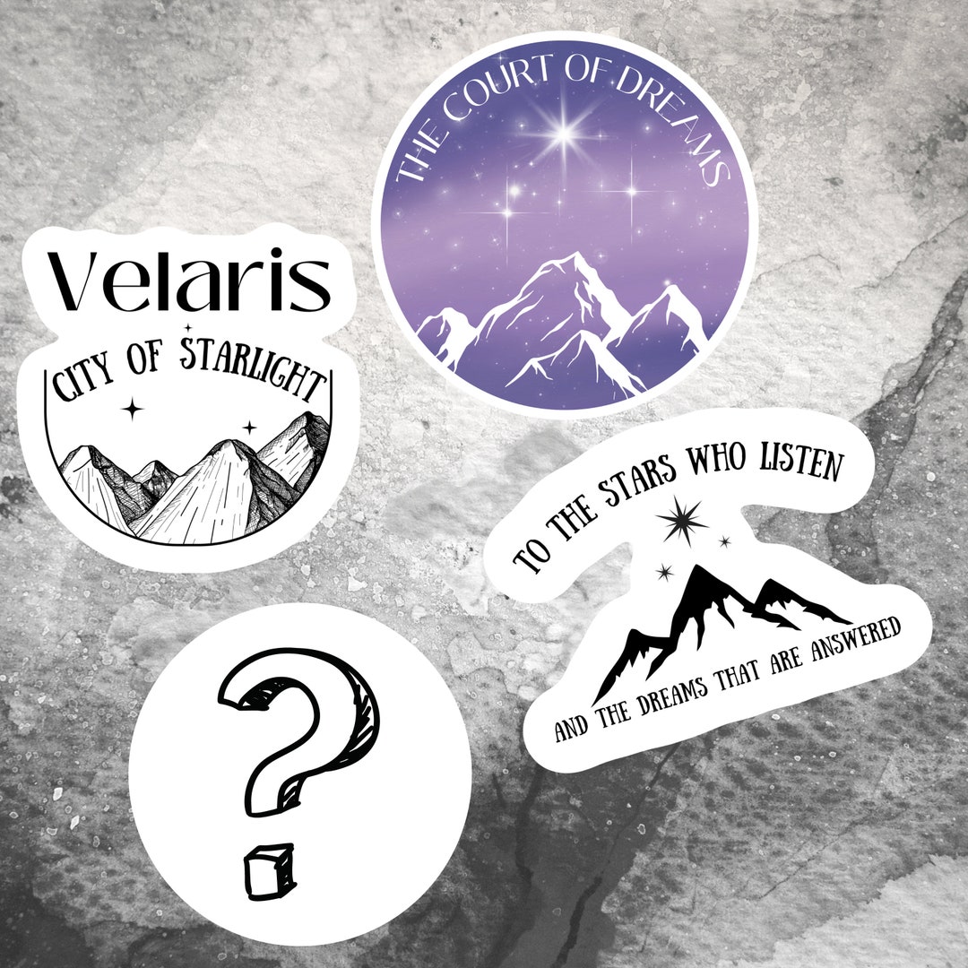 ACOTAR Inspired Velaris Sticker Bundle OFFICIALLY LICENSED - Etsy