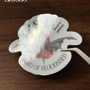 ACOTAR - Cassian Sticker - OFFICIALLY LICENSED - Etsy
