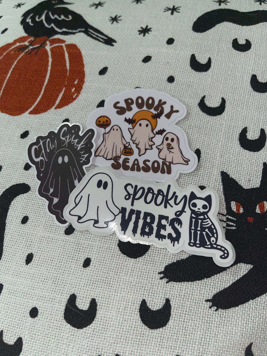 Spooky Themed Halloween Sticker Bundle - Etsy