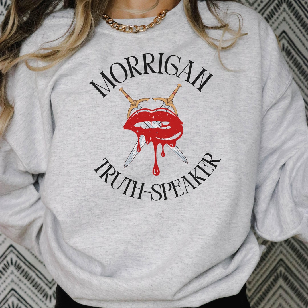 OFFICIALLY LICENSED ACOTAR Inspired Morrigan Crewneck Sweatshirt - Etsy