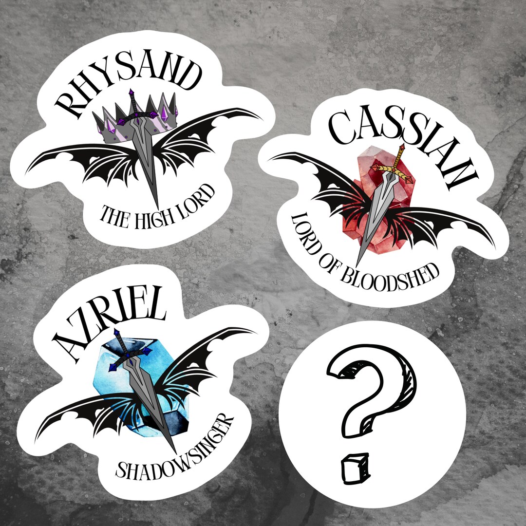 ACOTAR Inspired Bat Boys Sticker Bundle - OFFICIALLY LICENSED - Etsy