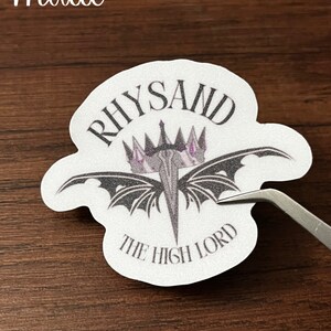 ACOTAR - Rhysand Sticker - OFFICIALLY LICENSED - Etsy