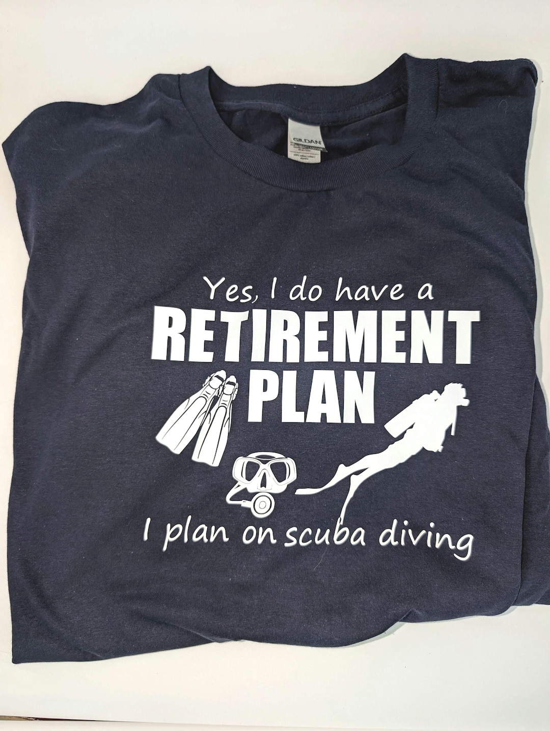 Retirement Plan Scuba Diving Shirt: Diver Gift - Etsy