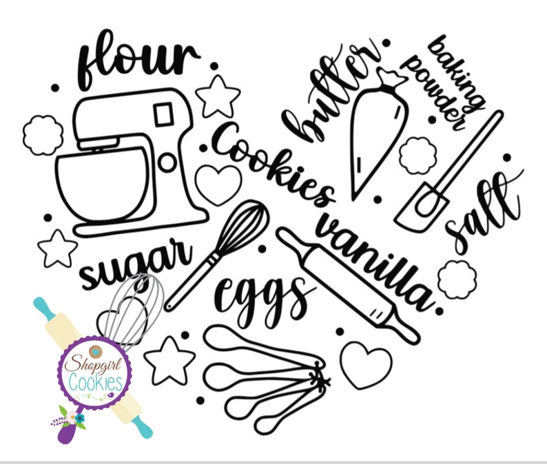 Baking-svg, Cookies SVG, Cookie Baker, Baking SVG, Baking, Cookies ...