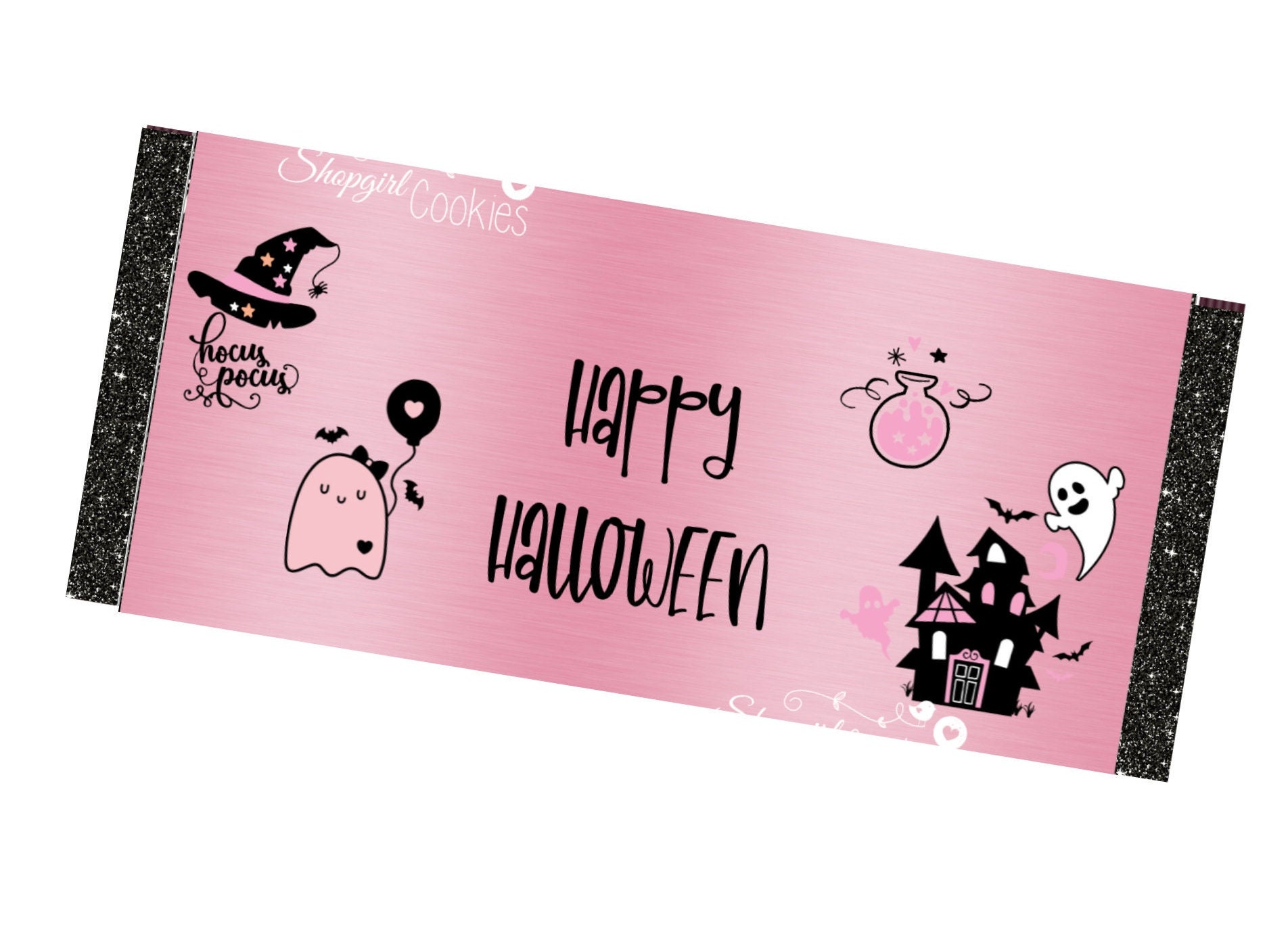 Halloween Candy Bar Wrapper, Treat Bags, Candy Wrapper, Halloween ...