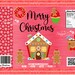 Red Christmas Chip Bag, Treat Bags, Candy Bags, Chip Bags, Party Chip ...