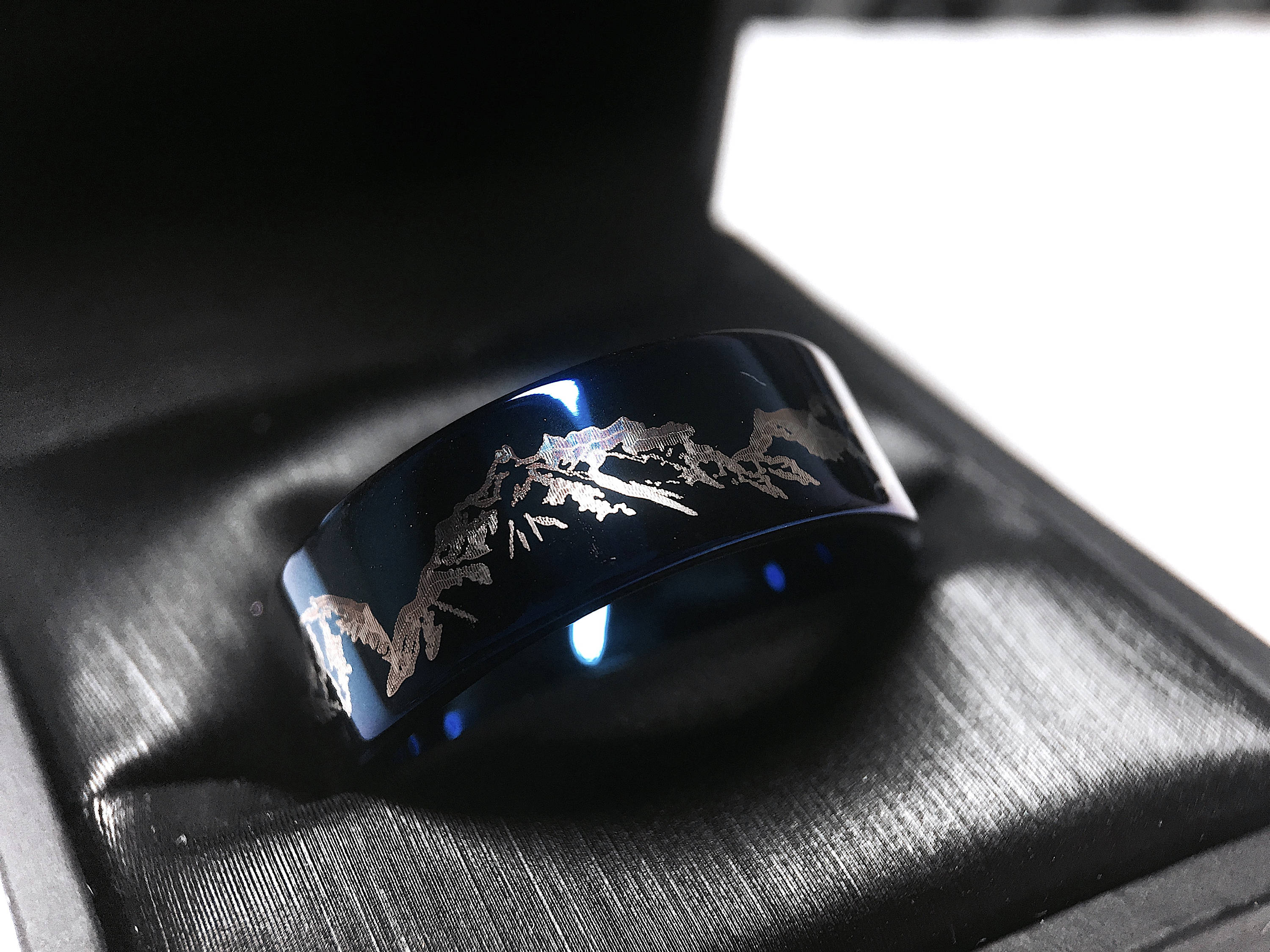 Mountain Range Ring Mountain Engagement Ring Nature Ring | Etsy