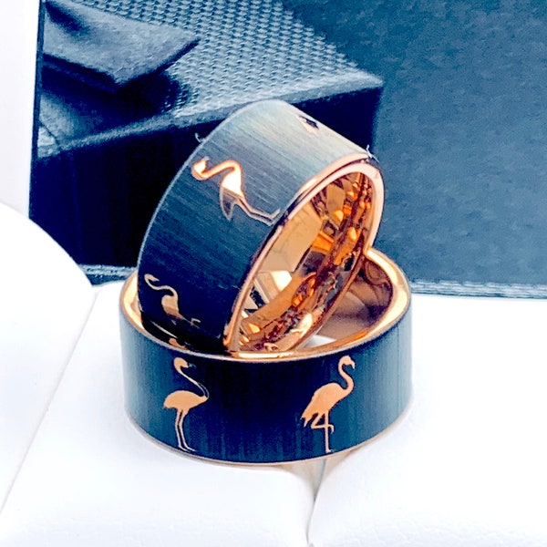 Flamingo Ring - Etsy