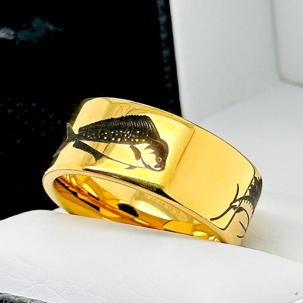 Fisherman Ring - Etsy