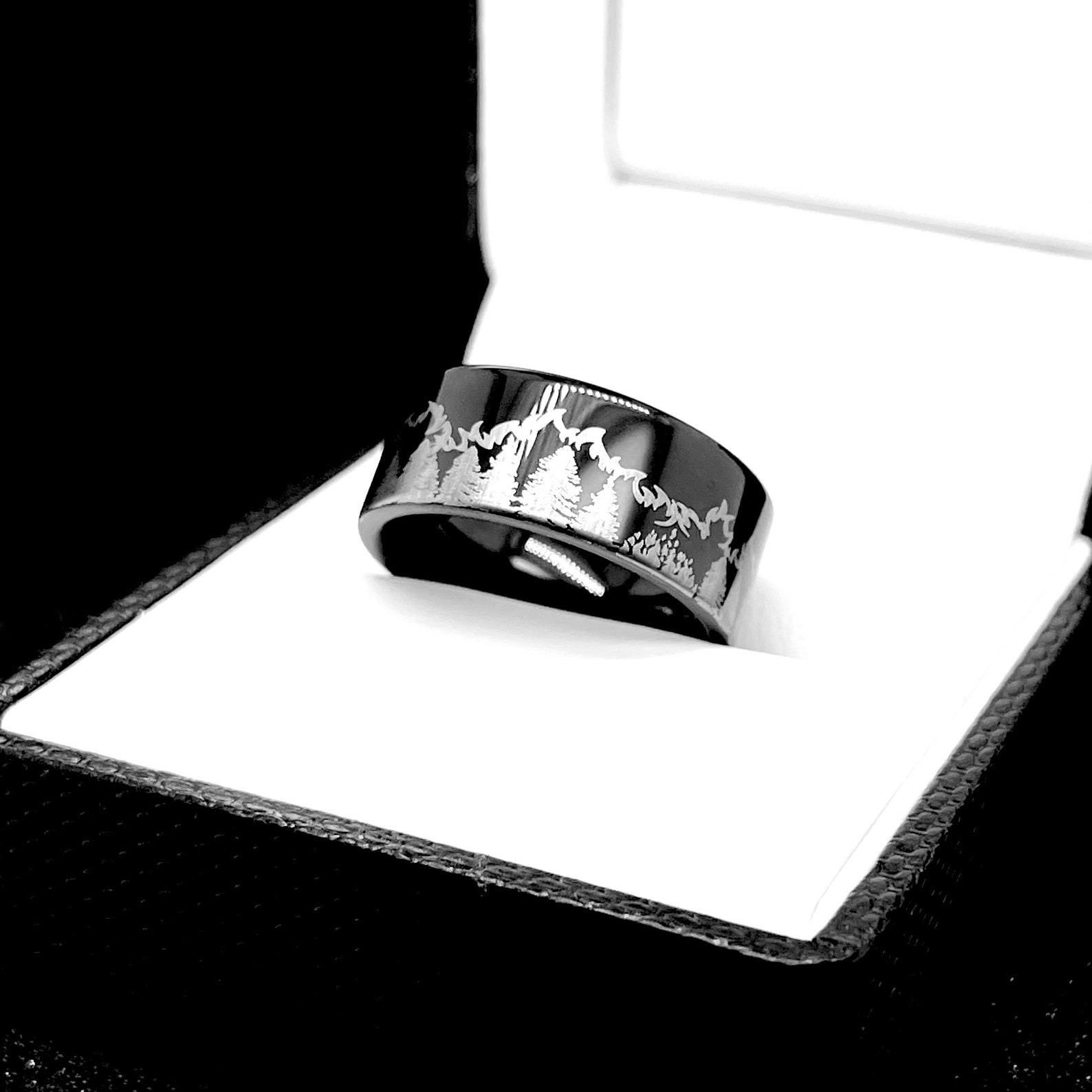Firefighter Ring Fireman Ring Men's Wedding Band Fir - Etsy