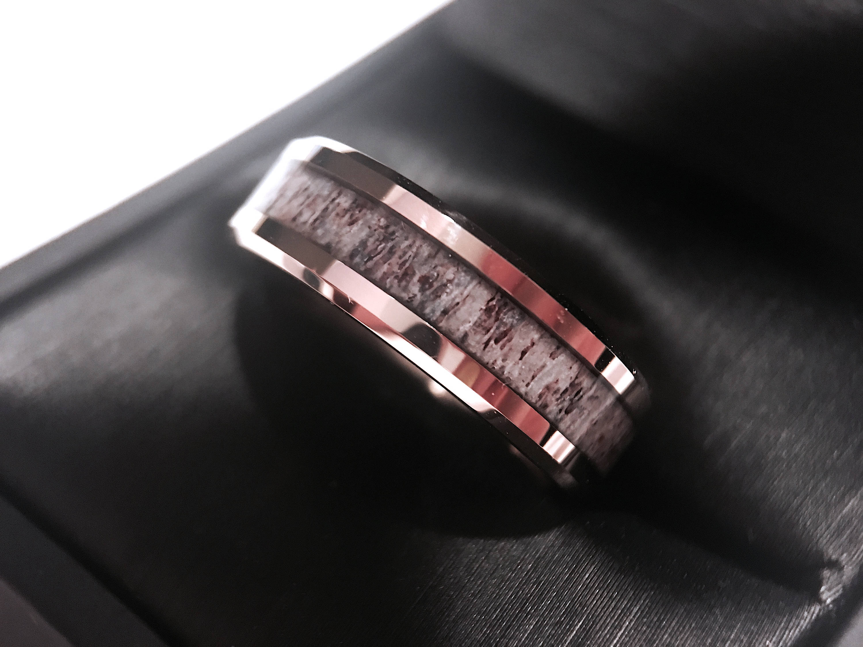Dear Antler Ring Wedding Ring Deer Antler Wedding Band | Etsy