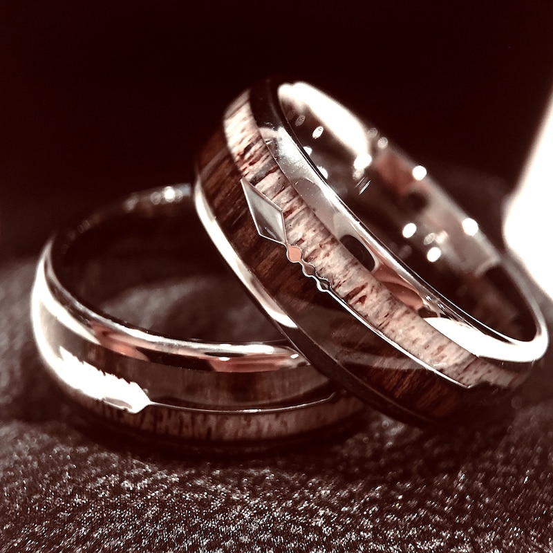 Matching Wedding Bands - Etsy