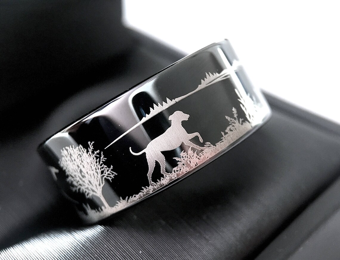 Duck Hunting Ring Fisherman Ring Duck Band Wedding Ring - Etsy