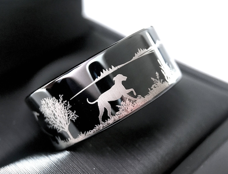 Duck Hunting Ring Fisherman Ring Duck Band Wedding Ring - Etsy