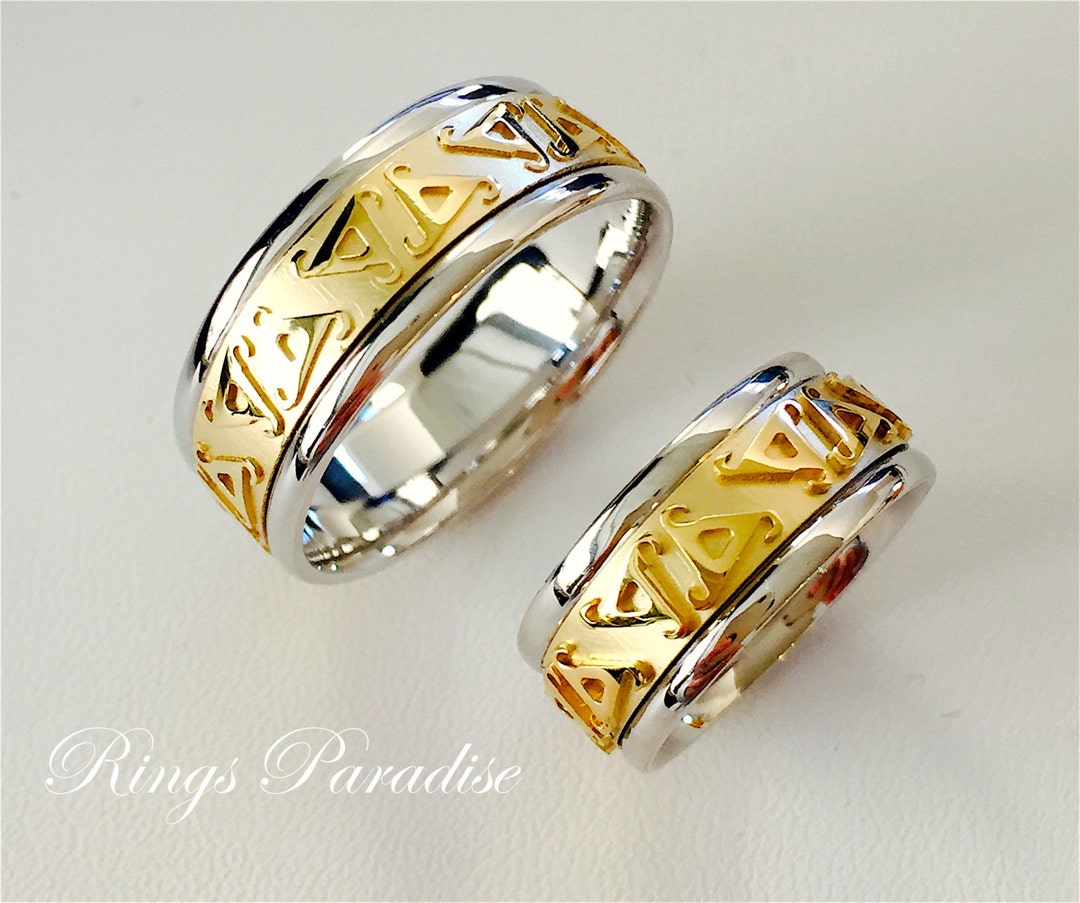 Couples Scottish Rings Set Men's Women Celtic Engagement - Etsy